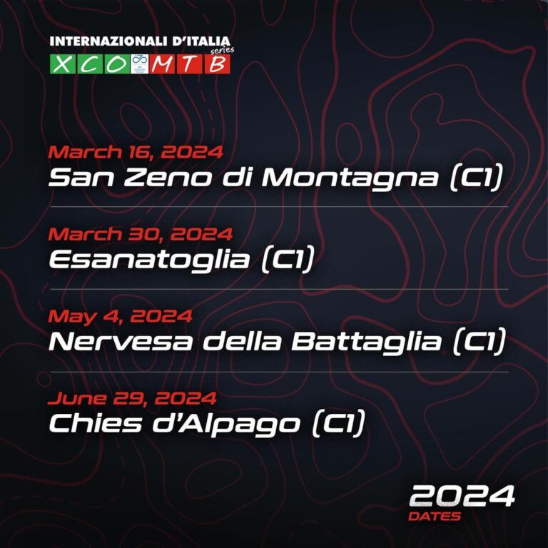 Internazionali d'Italia Series: Pubblicato il calendario 2024 | 365mountainbike